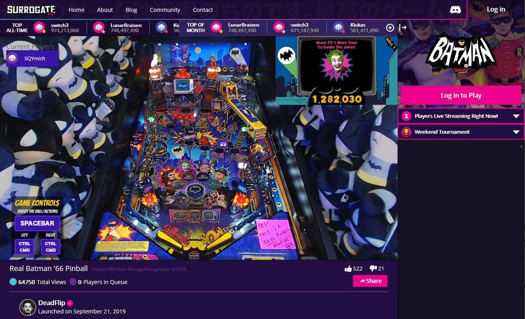Project: Controlling a Pinball Machine With a Raspberry Pi 3B+ — ameriDroid
