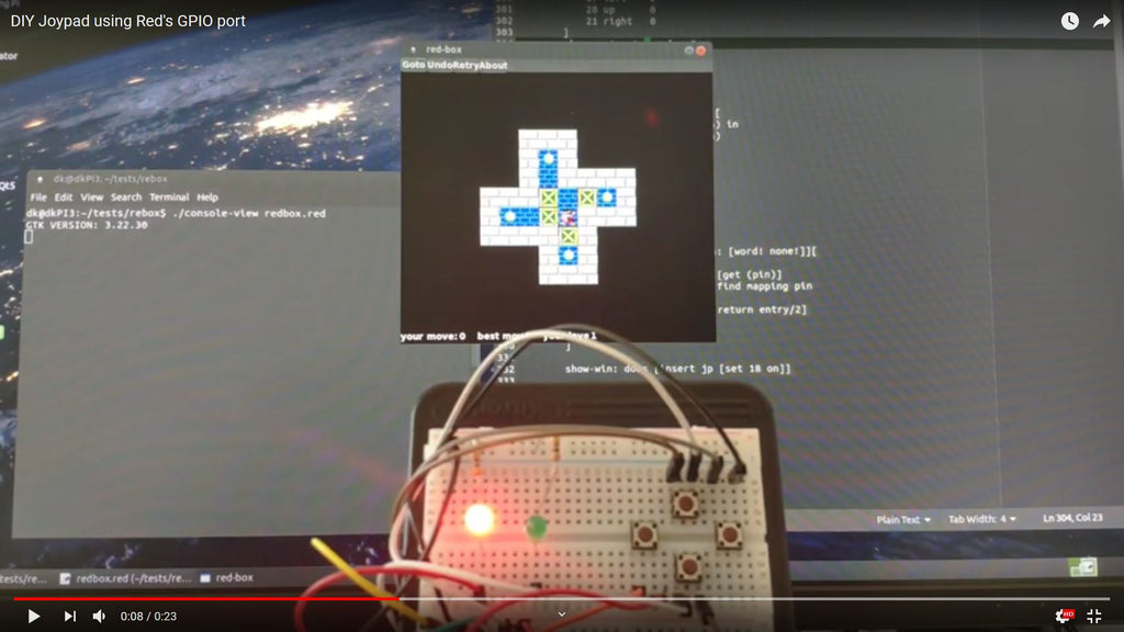 Coding: "Red" Language Introduces Integrated GPIO Support — ameriDroid