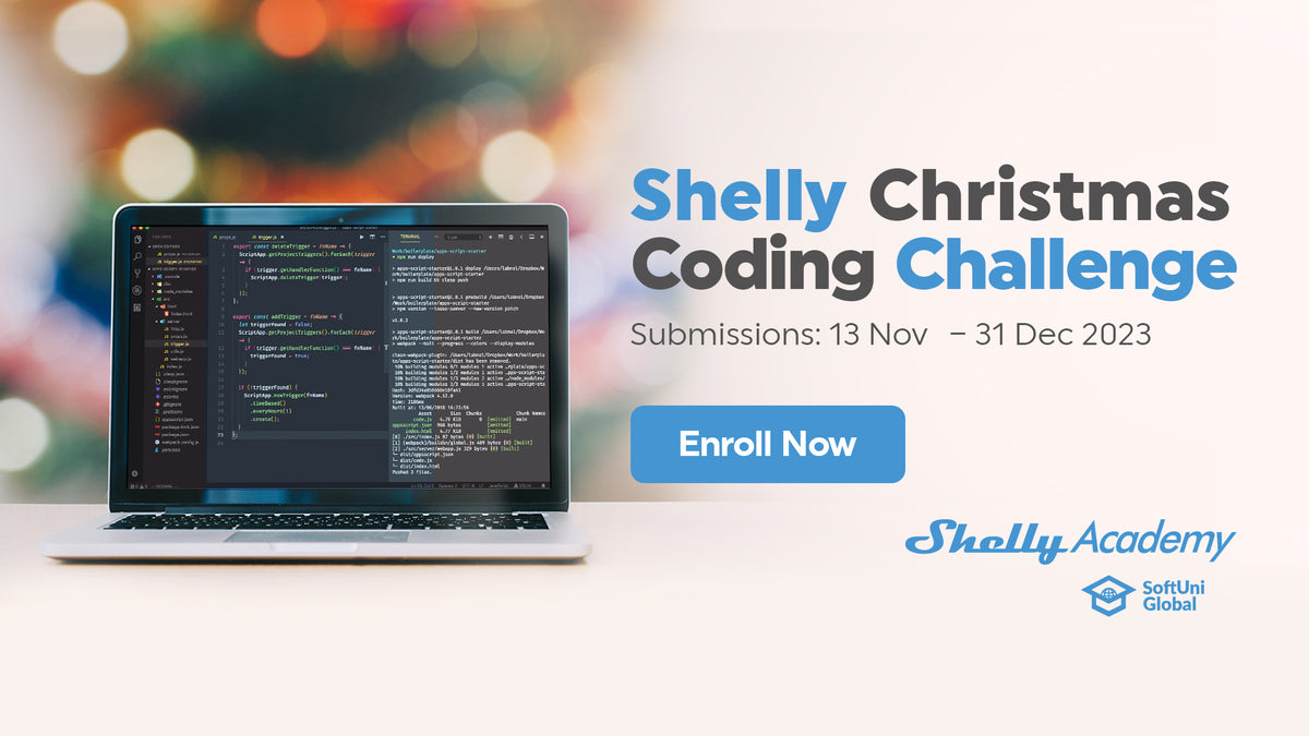 Shelly Christmas Coding Challenge: Unleash Your Creativity! — ameriDroid