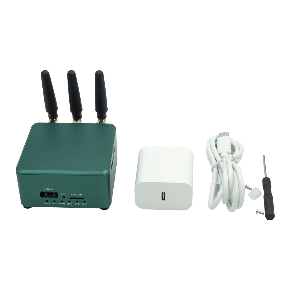 Banana Pi BPI-R3 Mini w/Case, Antennas and Power Supply — ameriDroid