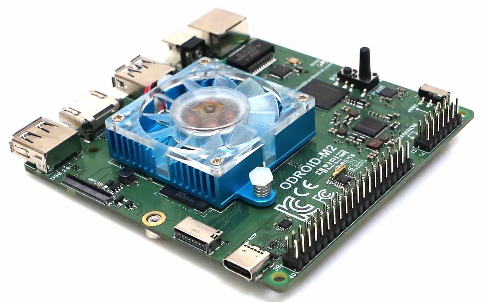 ODROID-M2 w/Case, 64GB eMMC Included — ameriDroid