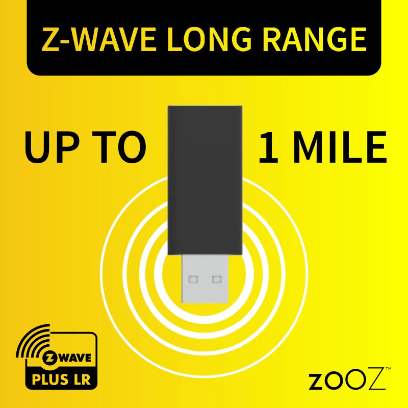 Zooz 800 Series Z-Wave Long Range USB Stick ZST39 LR — ameriDroid